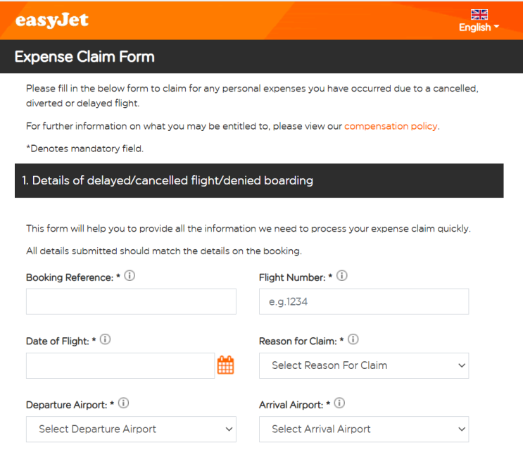 저가항공 이지젯 비행기 캔슬(결항) 보상받기 - 대체 숙박·교통비·식음료비까지, EC261 규정 : 네이버 블로그