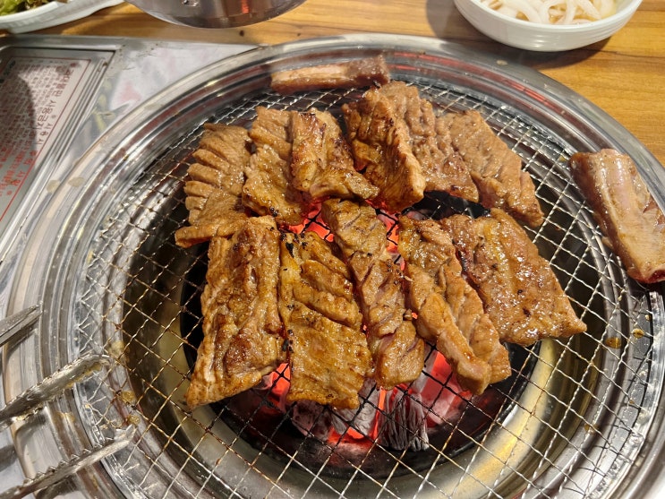 우장산역 고기집 송화명가 숯불 돼지갈비가 맛있는 집 네이버 블로그
