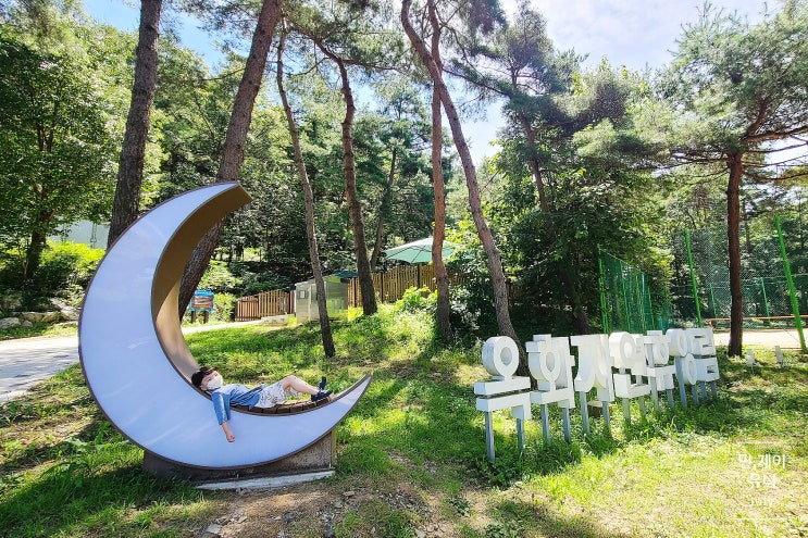 국민여가 캠핑장 청주 옥화자연휴양림 야영장 35번 데크 F 수영장 놀이터 네이버 블로그