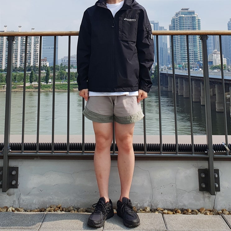 남자 바람막이 점퍼 디스커버리 고어텍스 등산 바람막이 추천 가을 자켓 고민 해결했네요 네이버 블로그