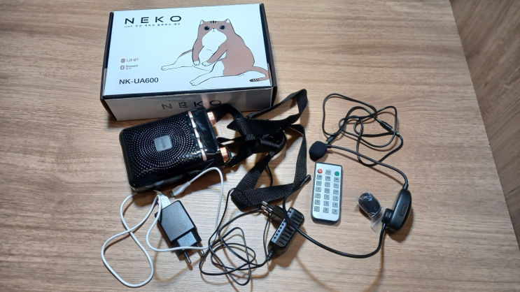 [후기]네코 스토리하우스 무선블루투스 마이크(NK-UA600) : 네이버 블로그