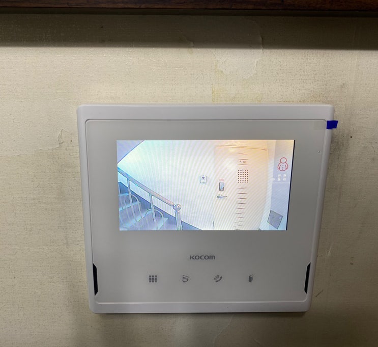 의정부 의정부동 선정하우징 다세대빌라 코콤 비디오폰 KCV-S701 교체 후기 : 네이버 블로그