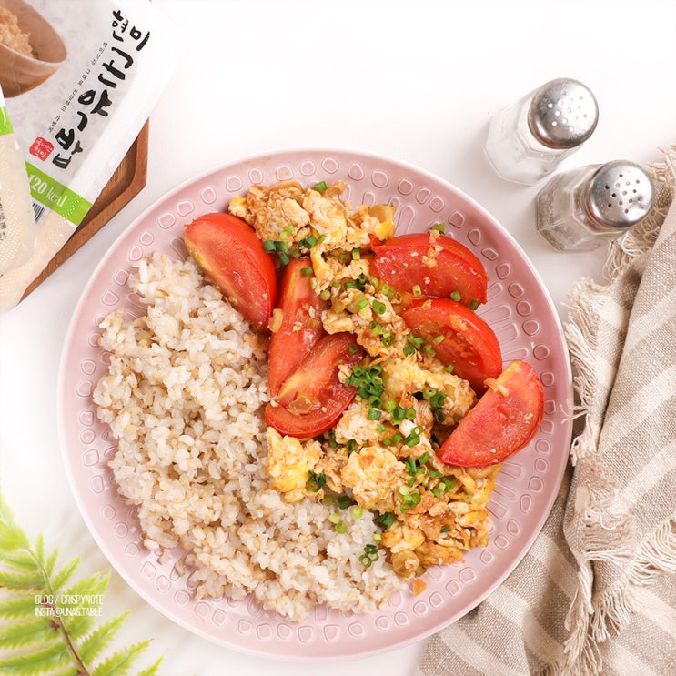 급찐급빠 위한 곤약쌀 토마토계란볶음 곤약밥 : 네이버 블로그