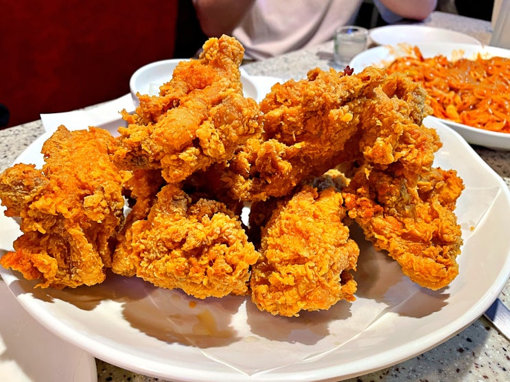 인천 부평 치킨 더 레드락 치맥 골뱅이무침 찐 맛집 네이버 블로그