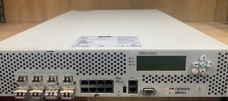 Alteon 5412 : 네이버 블로그