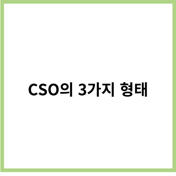 1. CSO의 형태 : 네이버 블로그