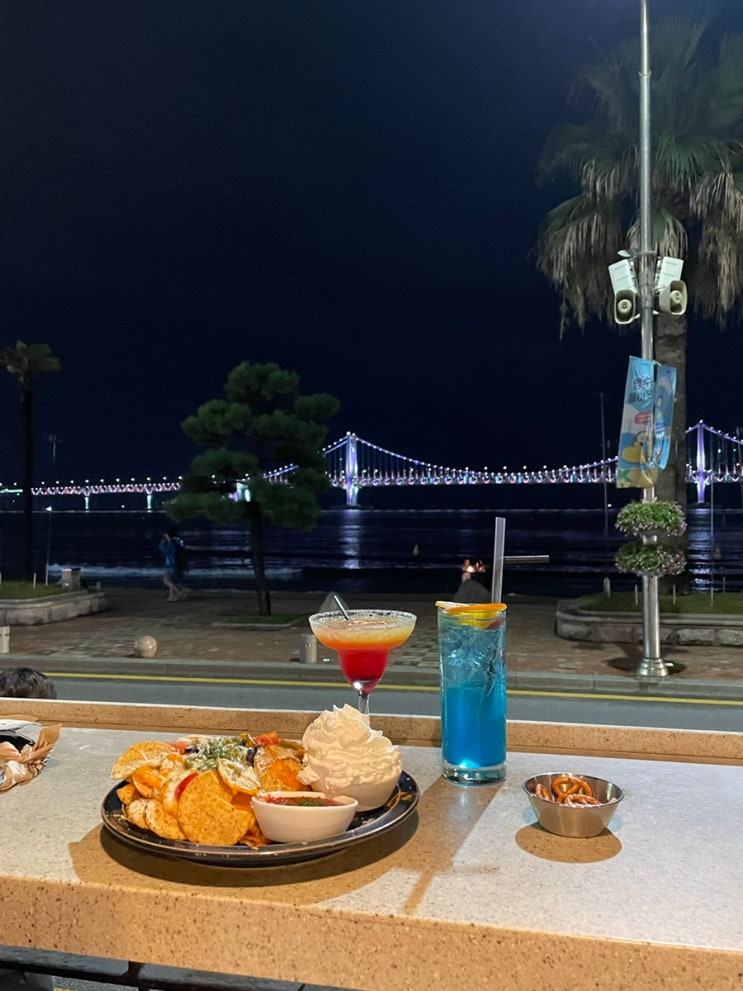 광안리 칵테일 맛집 분위기 좋은 술집 바다가 한눈에 보이는 오션뷰 칵테일 맛집 해피몽크 클램 광안리 핫플 솔직후기
