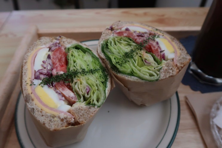 개봉동 카페::샌드위치가 실한 폴렌(Pollen) : 네이버 블로그