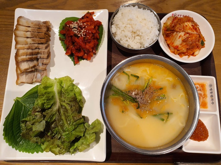 여의도역 푸드 엠파이어 Ifc몰점 명동칼국수 And 세븐포인트피자 칼국수보쌈세트 And 크림파스타 늦음주의 네이버 블로그