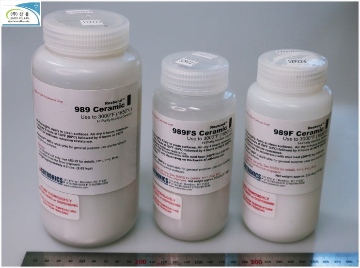 1650도(℃) 알루미나 기반 접착제 : 989 / 989FS / 989F : 네이버 블로그