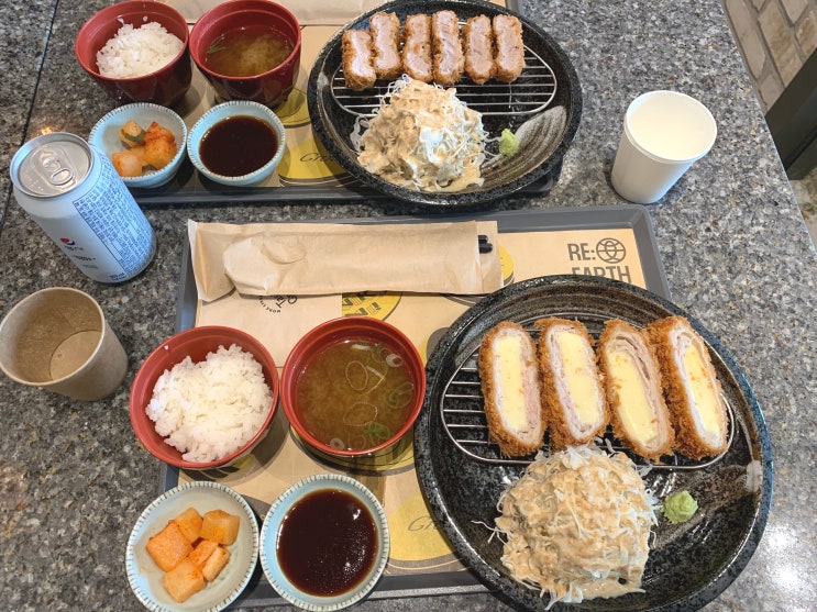 부산 기장 맛집 돈까스 맛있는 타쿠미나가사키 롯데아울렛 동부산점 네이버 블로그