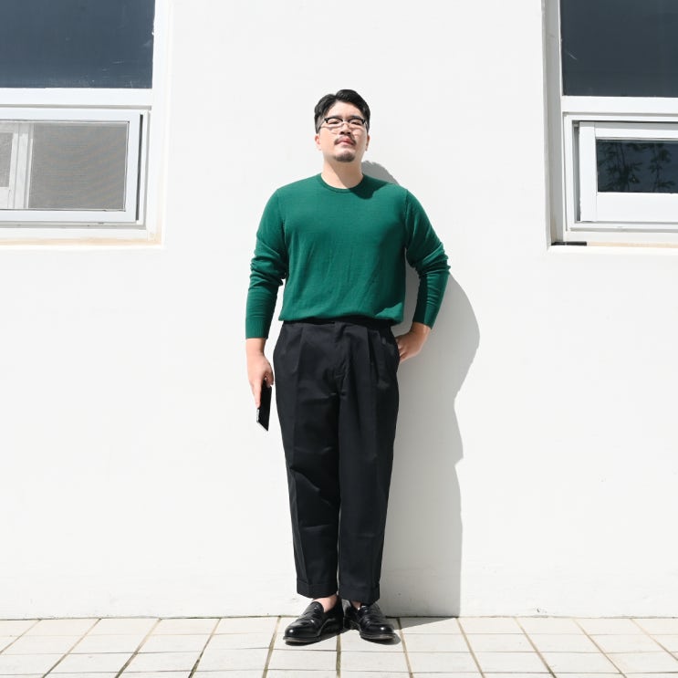 가을에 딱 입기 좋은 니트 유니클로 엑스트라 화인 메리노 크루넥 스웨터 네이버 블로그
