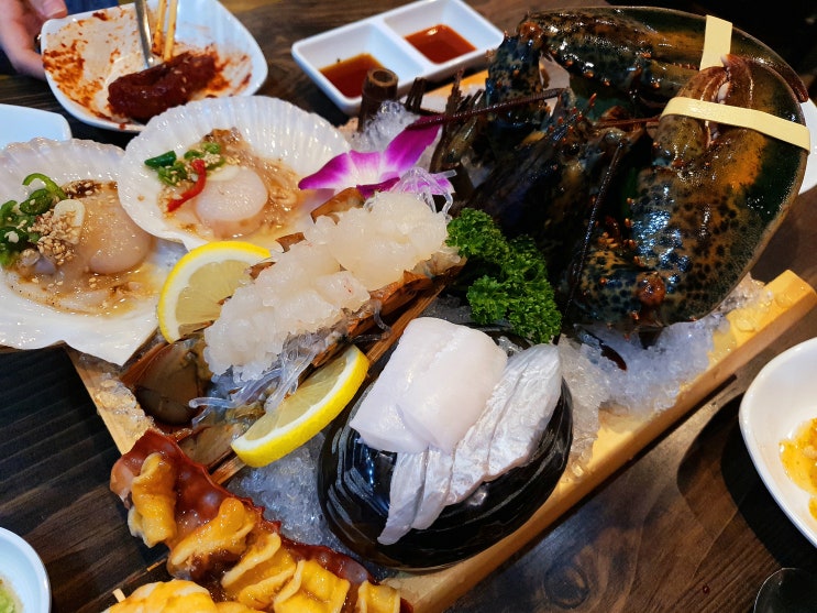 별내동맛집 백간장새우에서 랍스터 코스 먹은 후기 네이버 블로그