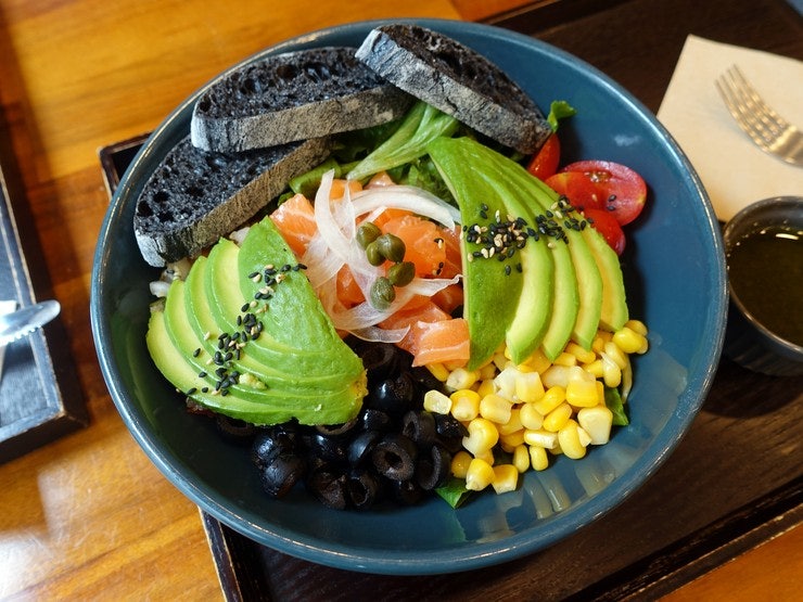고양일산동구맛집장항동맛집웨스턴돔맛집 그린매니저 일산점 연어 아보카도 샐러드 햄치즈 루꼴라 파니니 네이버 블로그