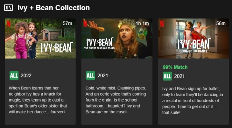 아이비랑 빈이 만났을 때 Ivy + Bean 넷플릭스에서 발견! : 네이버 블로그