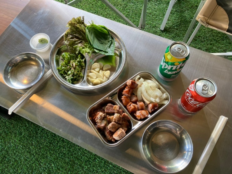 서울 근교 야외 셀프 바베큐장 어닝바베큐 네이버 블로그