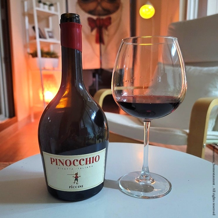 이태리와인 피치니 피노키오 (Piccini Pinocchio Rosso N.V.) 이마트 가성비와인 : 네이버 블로그