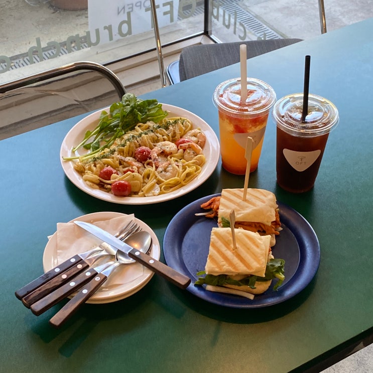 창원 가로수길 브런치 카페 파스타 맛집 오프트 네이버 블로그