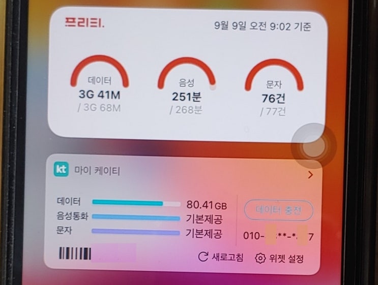 프리티 SKT망 요금제의 해외SMS발신금지, 데이터로밍 무조건차단 부가서비스에 대해서 : 네이버 블로그