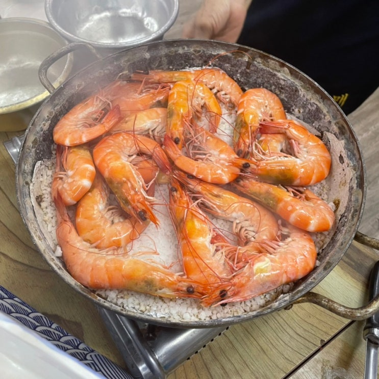 소래포구 종합어시장 대하구이 군산대박집 세자매집회양념 주차 네이버 블로그