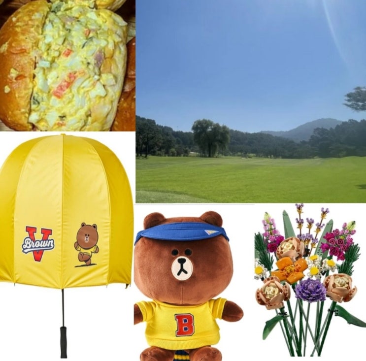 나혼자산다 박세리 에그샐러드 모닝빵 세리키즈 골프장 위치 골프 노랑 우산 레고 선물 클럽 커버 나혼산 샌드위치 드라이버