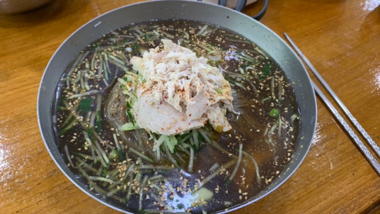 군산 최애 냉면 오래된 맛집, 색다른 평양냉면 : 뽀빠이냉면 : 네이버 블로그