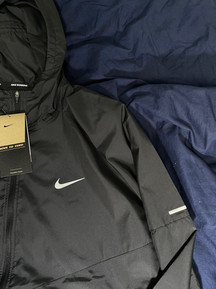 [리뷰] - 나이키(NIKE) - 리펠 마일러 재킷 (DD4747-010) 바람막이 후기 : 네이버 블로그