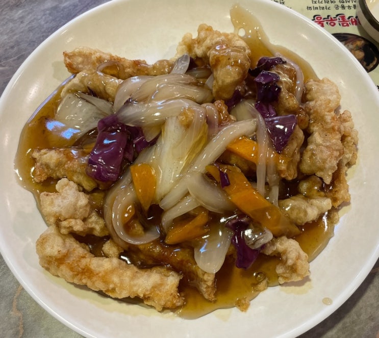 용인 맛집 정말 괜찮은 짬뽕과 탕수육을 만날 수 있는 수지 중국집 짬뽕 마을 네이버 블로그