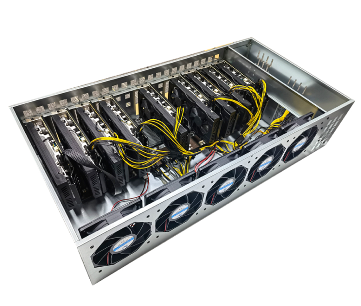 채굴 9 way 메인보드 16x PCIE 지원 내돈내산 솔직 후기 (Mining 9way, 3060 mainboard, x79 ...