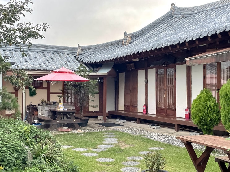 전주한옥마을 숙박 소리풍경 마당있는 한옥게스트하우스 숙소에서 조식 먹고 힐링 네이버 블로그