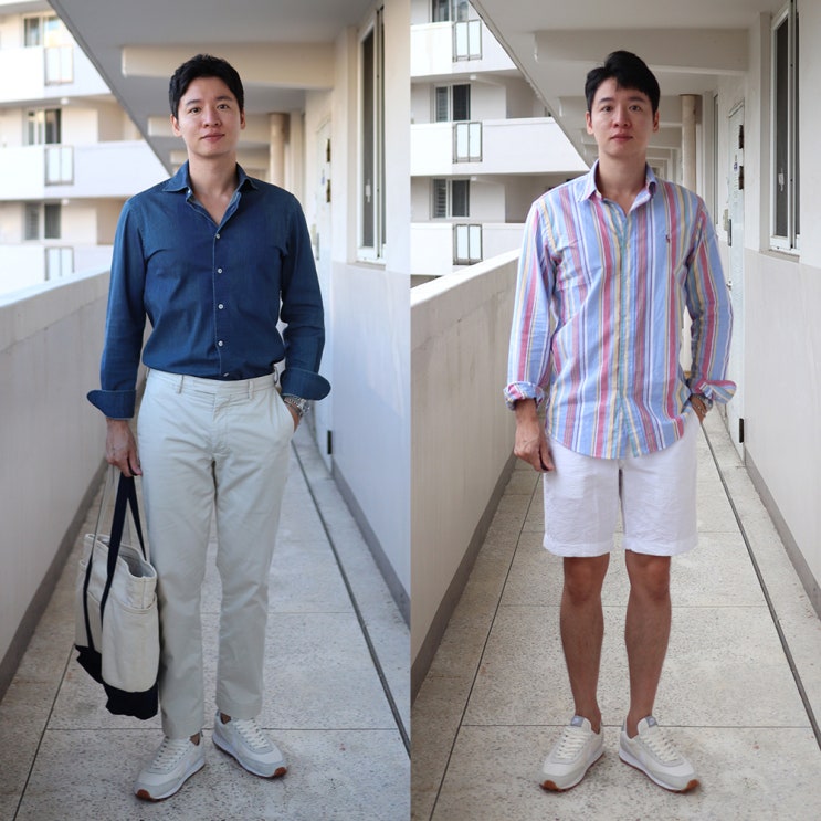 나이키 데이브레이크 써밋화이트 코디와 후기 너무 많이 신음 네이버 블로그
