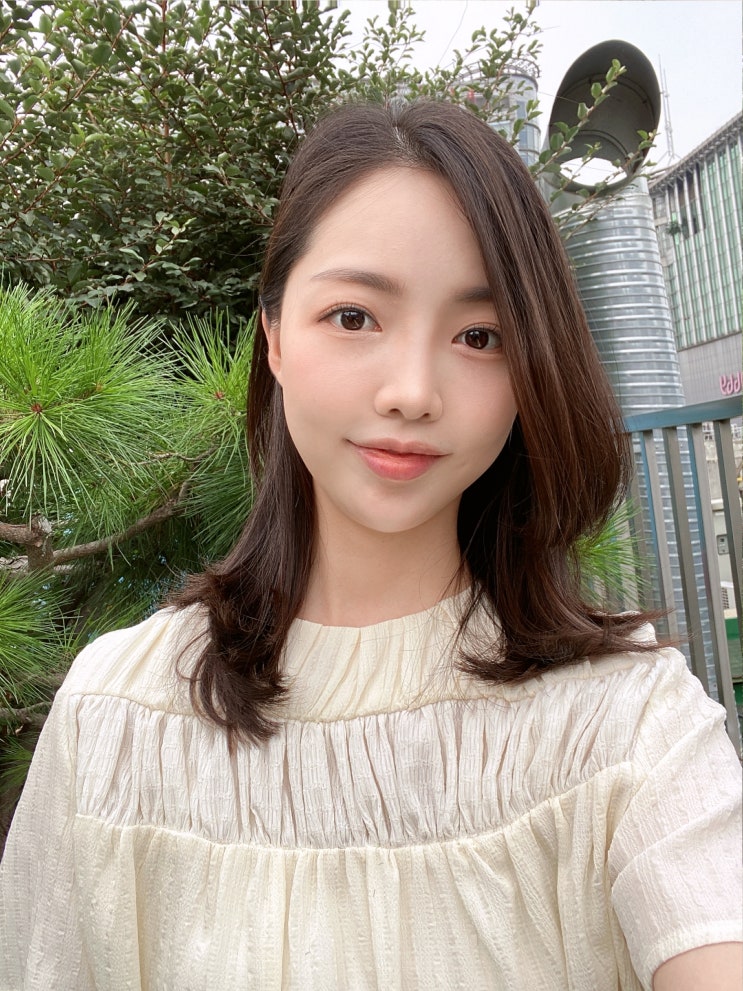 명동역 미용실 여자머리스타일추천 중단발 레이어드c컬펌 다영부원장 네이버 블로그