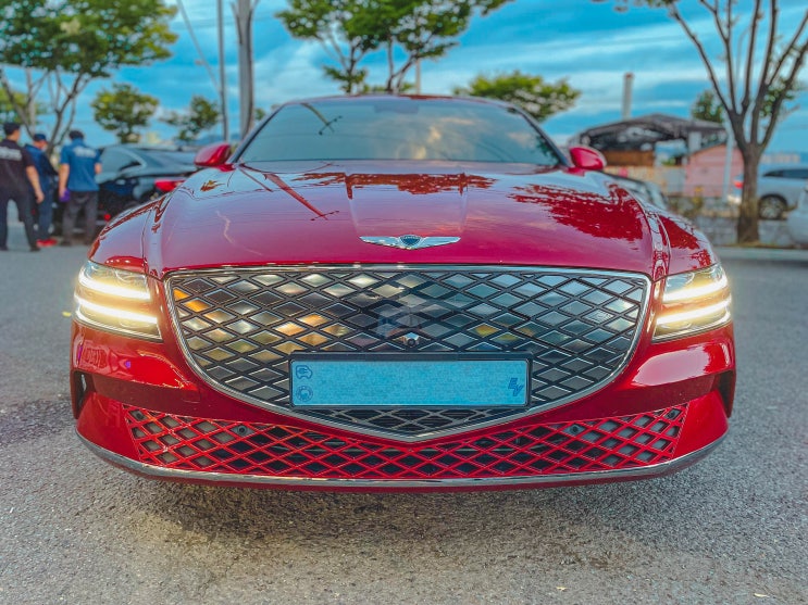 제네시스 G80 전기차 솔라가드 반사썬팅 추천 : 네이버 블로그