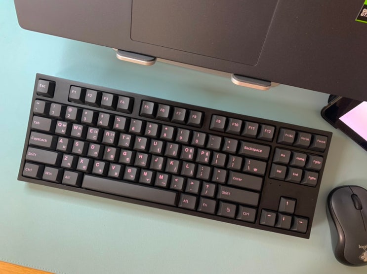 콕스 CK87 BT 갈축 사용후기 (타건 소음, 블루투스 연결방법, 가성비 무선 기계식 키보드 입문용 추천) : 네이버 블로그