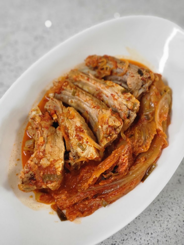 백종원 김치찜 등갈비 김치찜 묵은지찜 돼지고기요리 묵은지요리 등갈비요리 저녁메뉴 술안주 손님초대요리 집들이요리 네이버 블로그