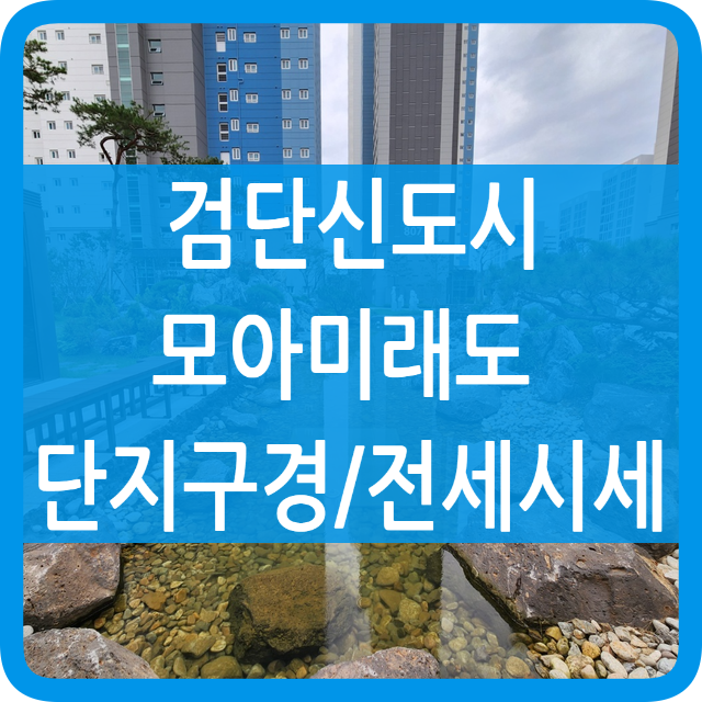 검단신도시 모아미래도 엘리트파크 단지투어 전세시세 전세 월세 매물접수 네이버 블로그