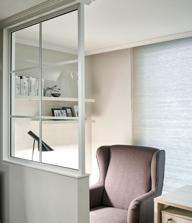 한샘 프리미엄 하프 파티션를 활용한 효율적인 공간 분리 인테리어 : 네이버 블로그