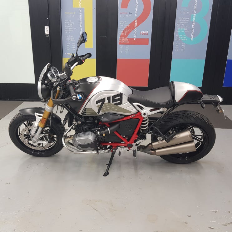 BMW R_nineT Option719 나이트 블랙 유니 매트/알루미늄 매트 전체 무광 PPF[광주 오토존] : 네이버 블로그