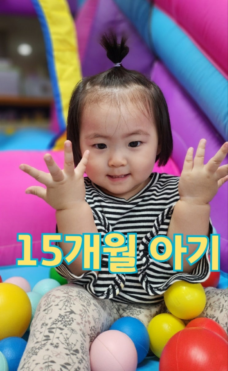 14개월 15개월 아기 발달 언어 키 원더윅스 기록 네이버 블로그