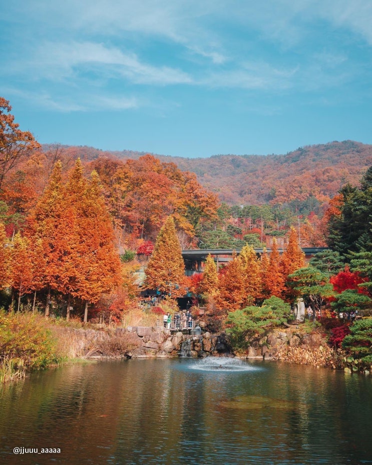 서울근교 경기도 광주에 위치한 가을여행 추천코스 가을 단풍명소 곤지암 화담숲 네이버 블로그