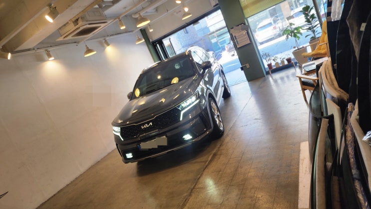 MQ4 쏘렌토 차 앞유리 금 깨진유리 교체 복원 레인보우V90 썬팅 : 네이버 블로그