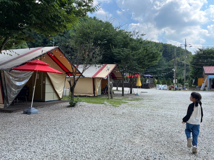 경기도 포천 썬오브글램핑캠핑장 개별화장실 개별바베큐 계곡물에 수영장까지 펜션형 아이와 가볼만한곳 추천 네이버 블로그