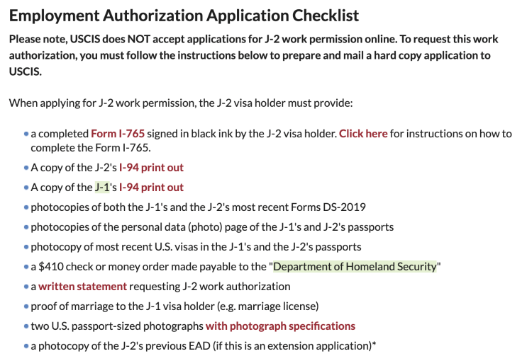 #6. J2 비자 보스턴 EAD, SSN 신청하기 (work permit) (최종완료) : 네이버 블로그