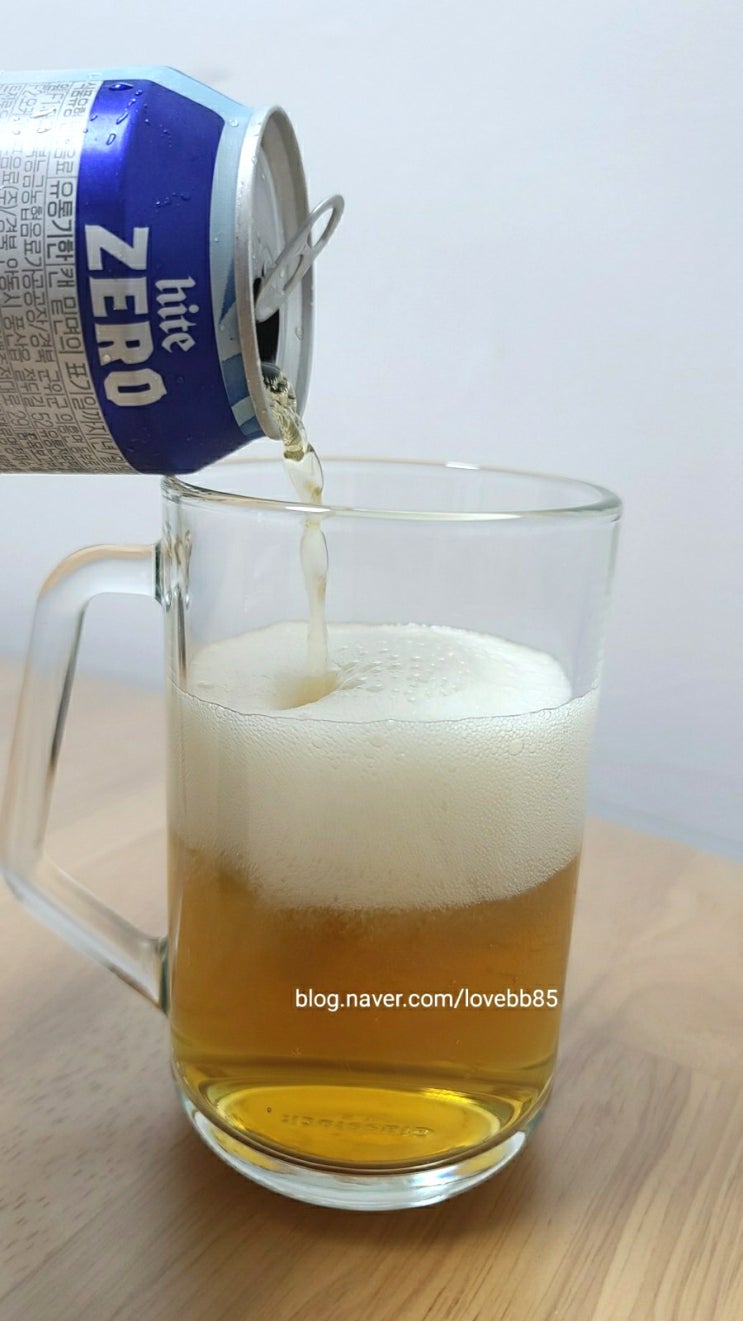 000 하이트 제로 칼로리가 낮은 무알콜 맥주 무알콜과 논알콜 비알콜 내돈내산 알콜없이 시원하게 캠핑갈때