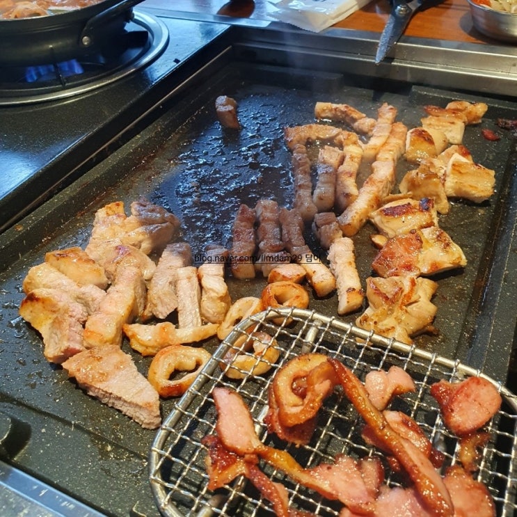 대구 경북대 북문 고기 뷔페 종류별로 맛볼수있는 무한리필 고기 맛집 포크팬 네이버 블로그