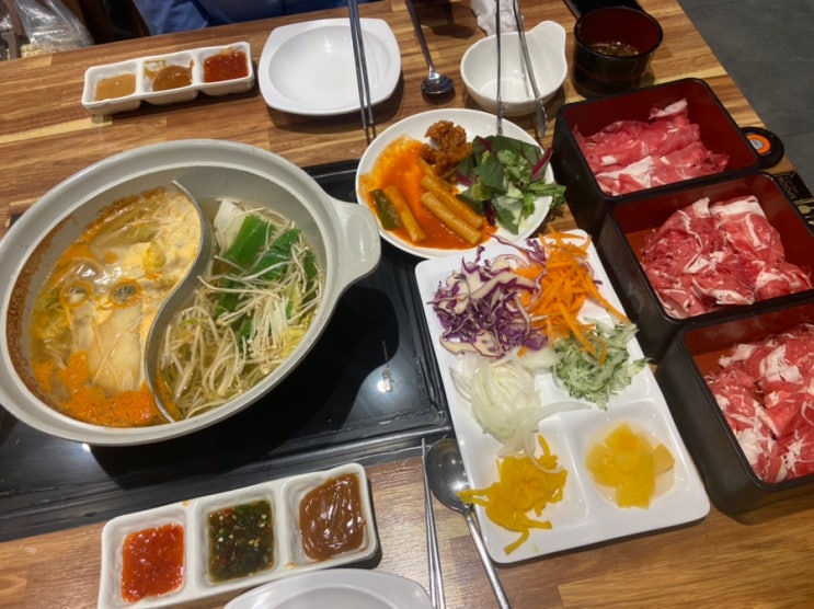 부산 센텀샤브샤브 맛집 만족스러운 소고기무한리필 네이버 블로그