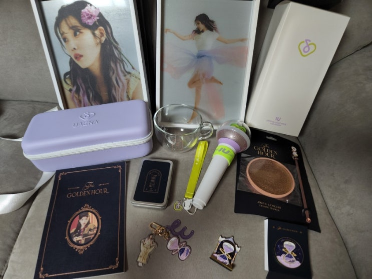 2022 아이유 IU 콘서트 The Golden Hour : 오렌지 태양 아래 / MD 전품목구매 실물, 언박싱, 후기 ...