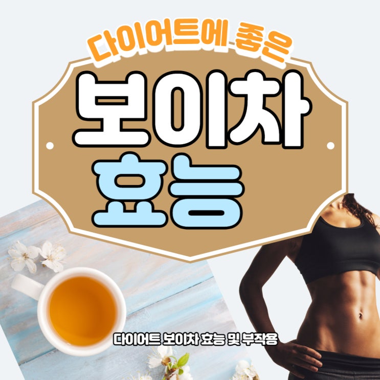 다이어트 보이차 효능 및 부작용 네이버 블로그