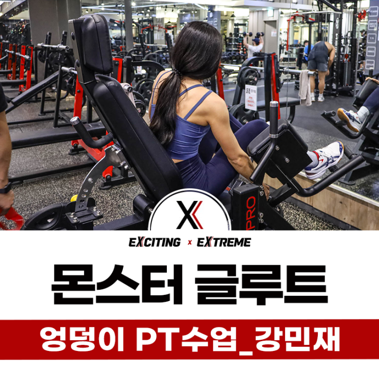 노량진 헬스장 엉덩이 운동기구 몬스터 글루트 머신으로 엉덩이 근육통 네이버 블로그