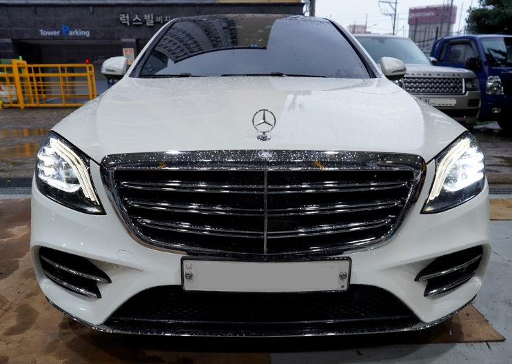 사고보험수리 벤츠 W222 S350 차량 프론트 사고로 인한 파손 보험 수리 부산튜닝샵 상상오토컴퍼니 네이버 블로그